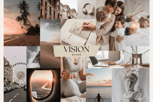 How To Make A Vision Board Without Magazines (Step-by-Step)